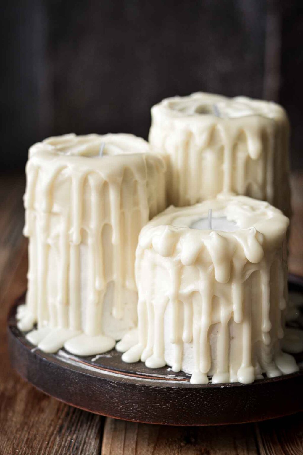 Melting Candles Cakes - Curly Girl Kitchen