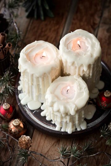 Melting Candles Cakes - Curly Girl Kitchen