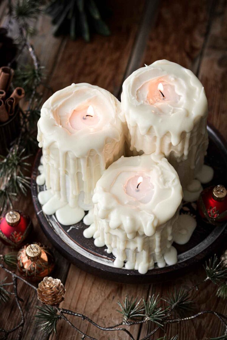 Melting Candles Cakes - Curly Girl Kitchen