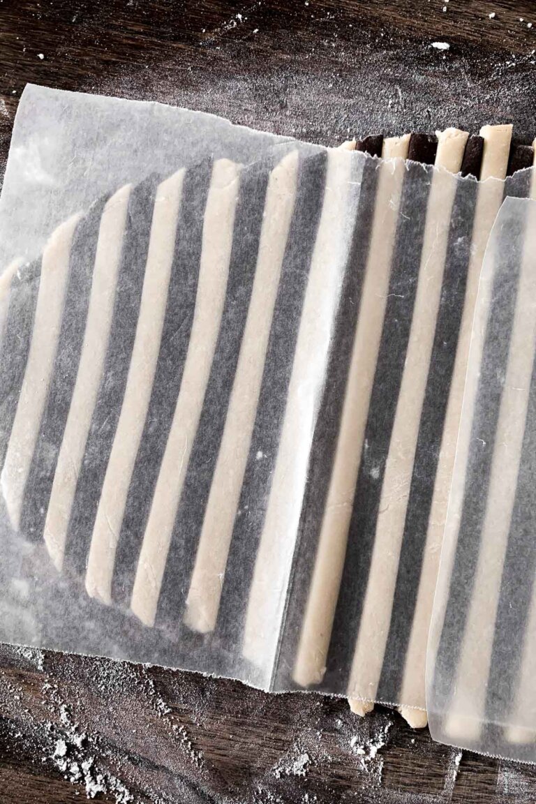 Red and White Striped Heart Cookies - Curly Girl Kitchen