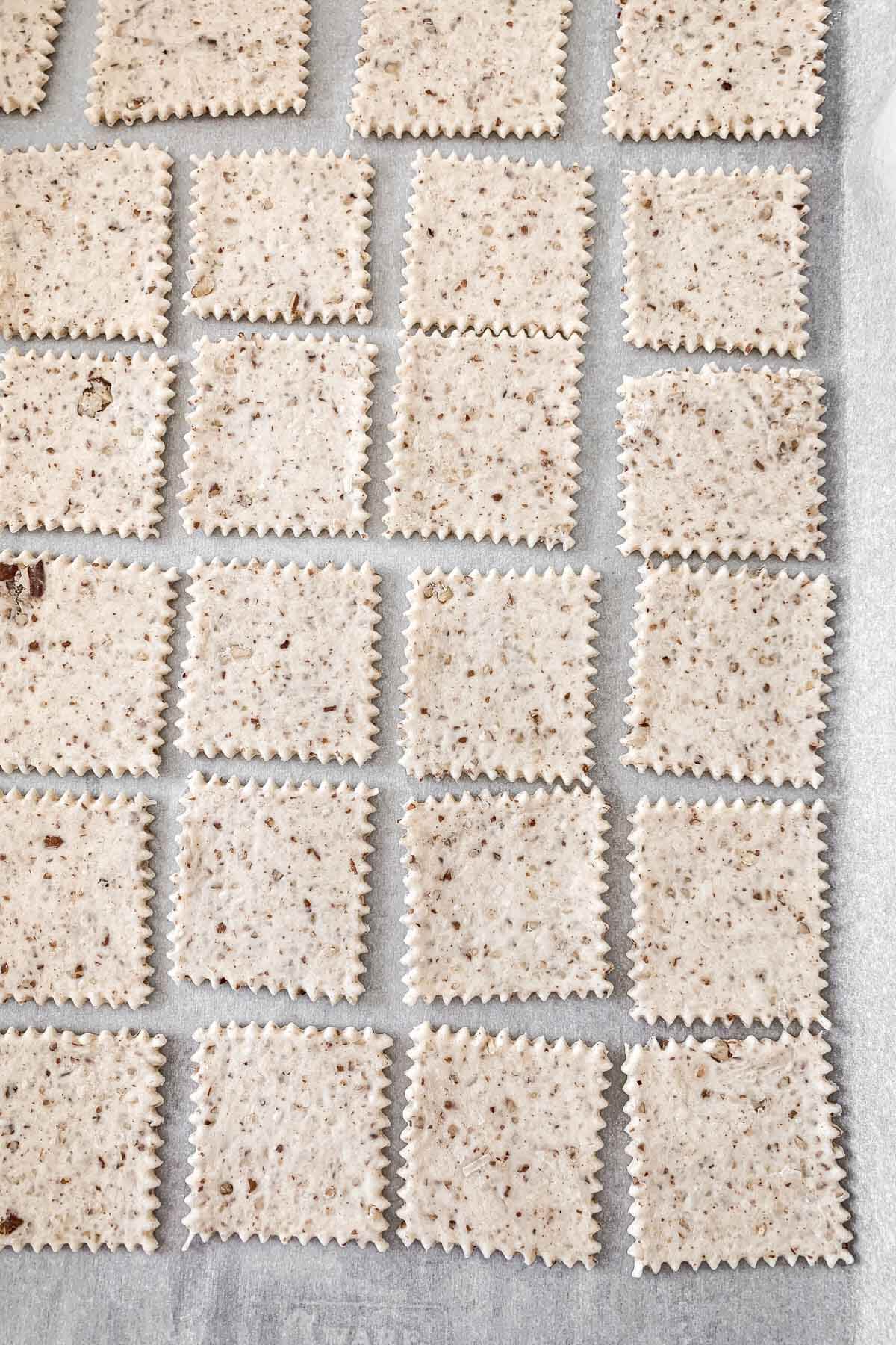 Homemade White Cheddar Pecan Crackers - Curly Girl Kitchen