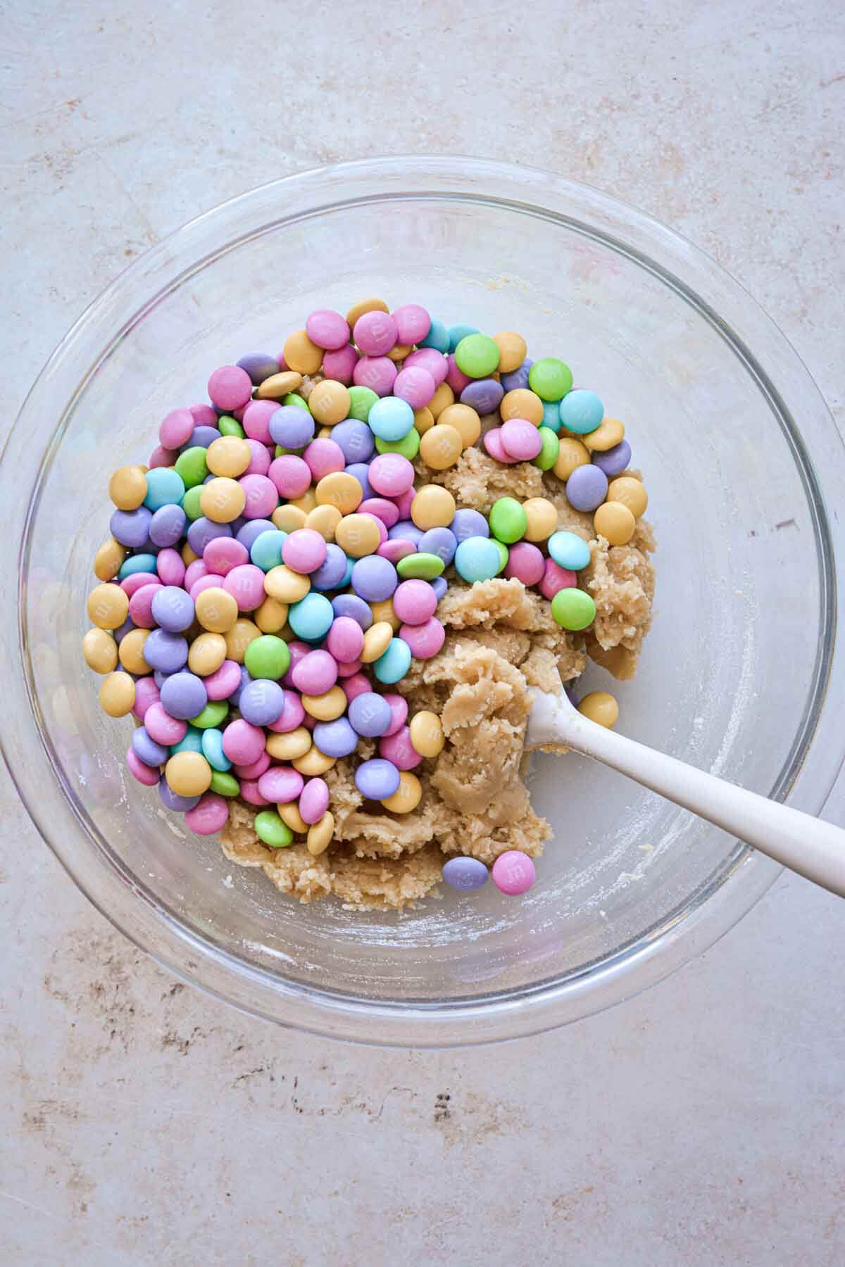 High Altitude Big M&M Cookies - Curly Girl Kitchen