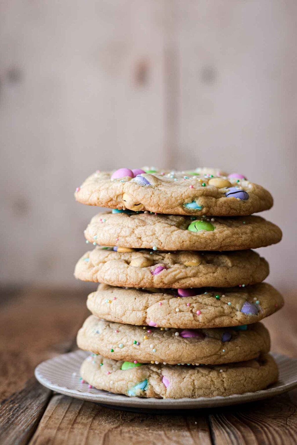High Altitude Big M&M Cookies - Curly Girl Kitchen