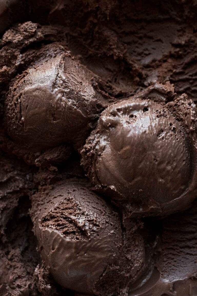 Double Dutch Dark Chocolate Ice Cream - Curly Girl Kitchen