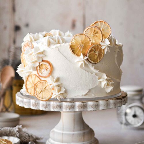 High Altitude Lemon Cake - Curly Girl Kitchen