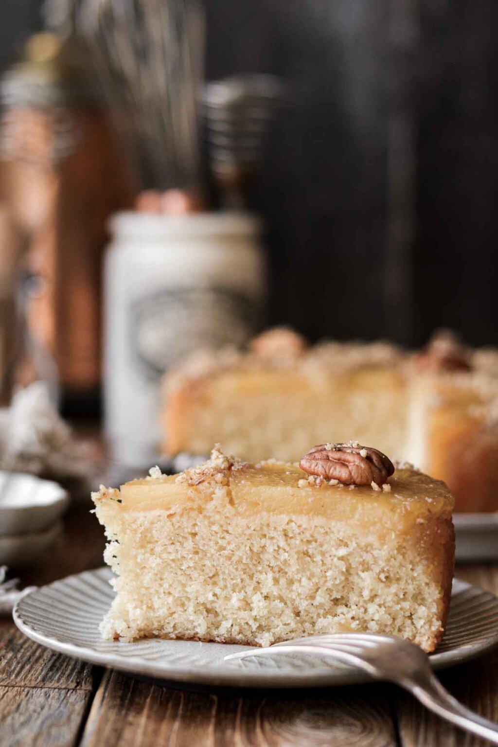High Altitude Pineapple Upside Down Cake - Curly Girl Kitchen
