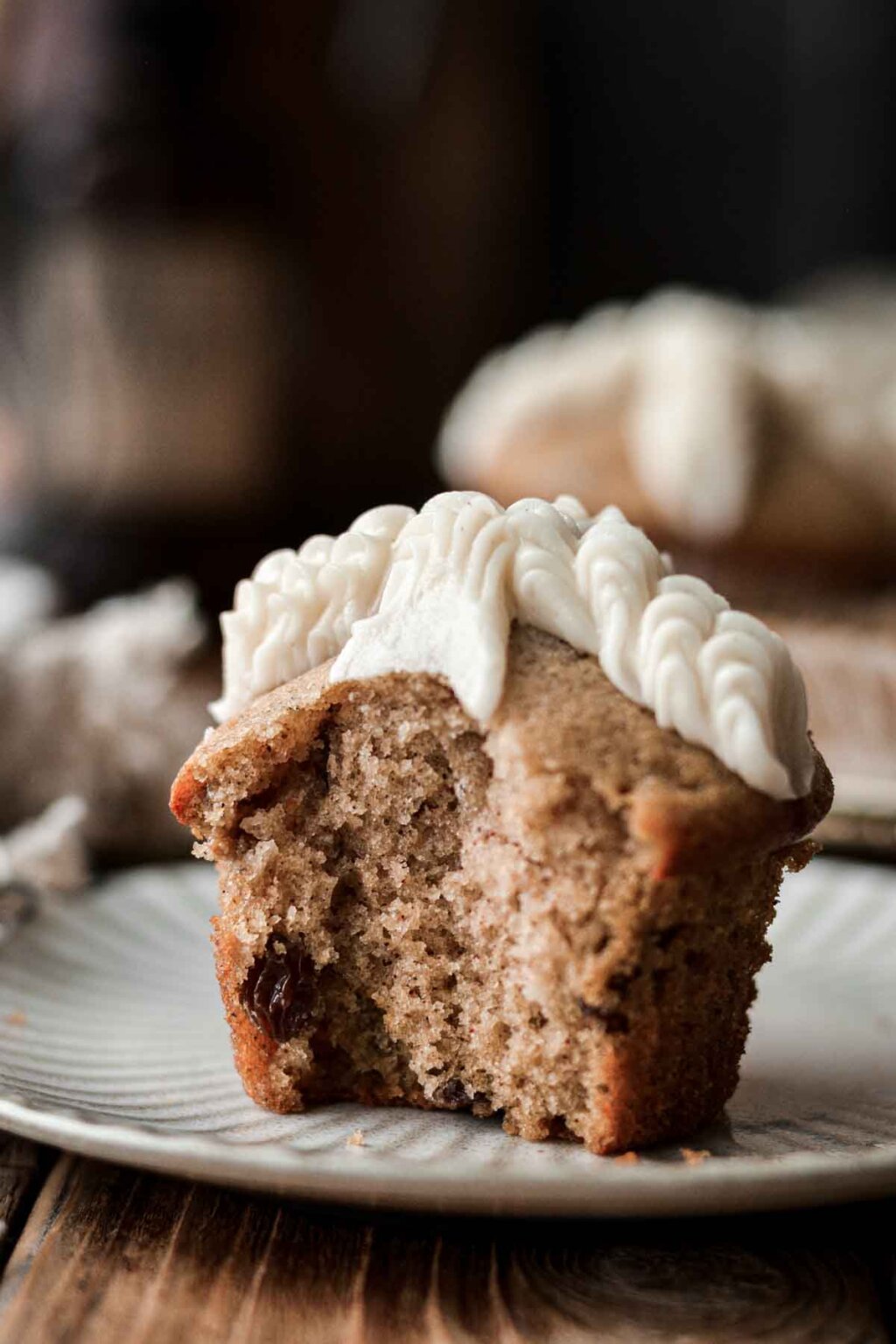 High Altitude Hot Cross Muffins - Curly Girl Kitchen