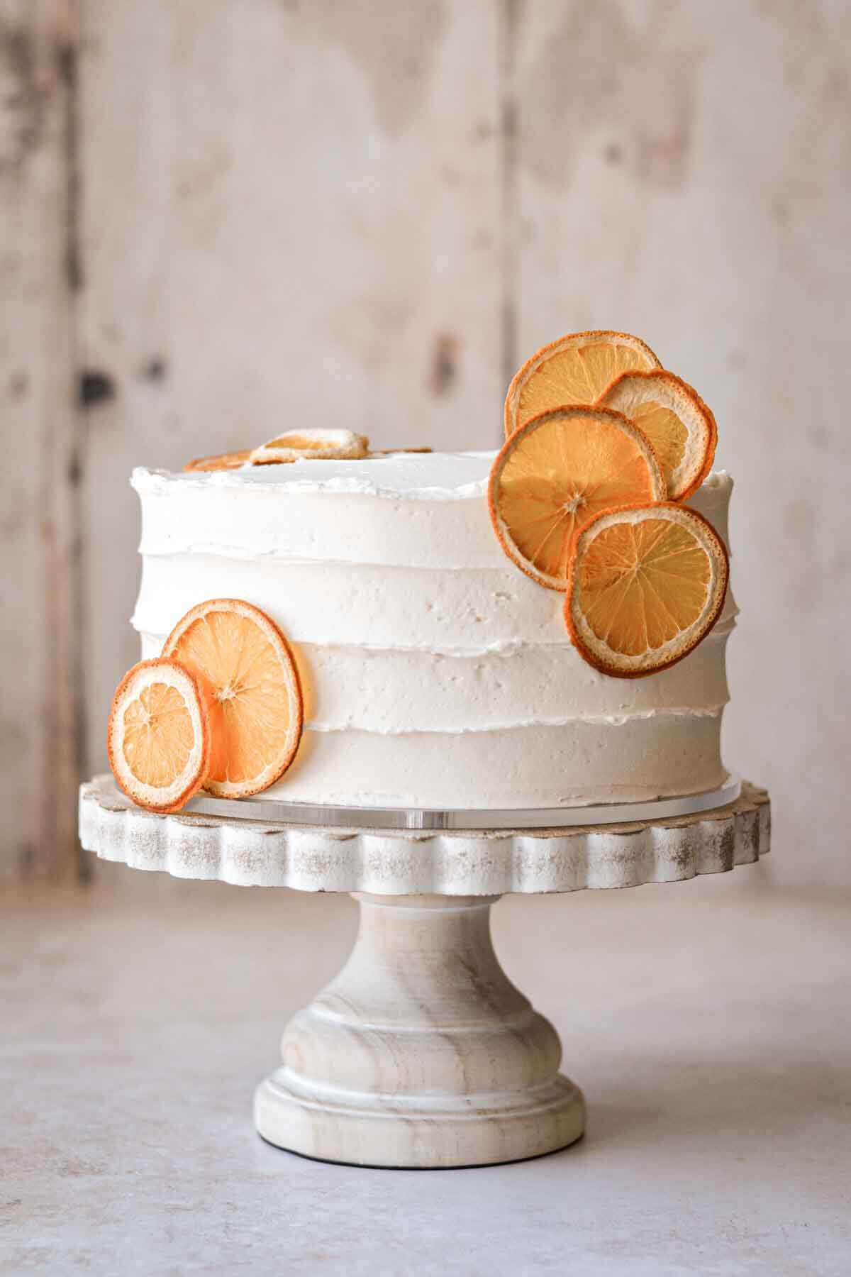 High Altitude Orange Cake - Curly Girl Kitchen