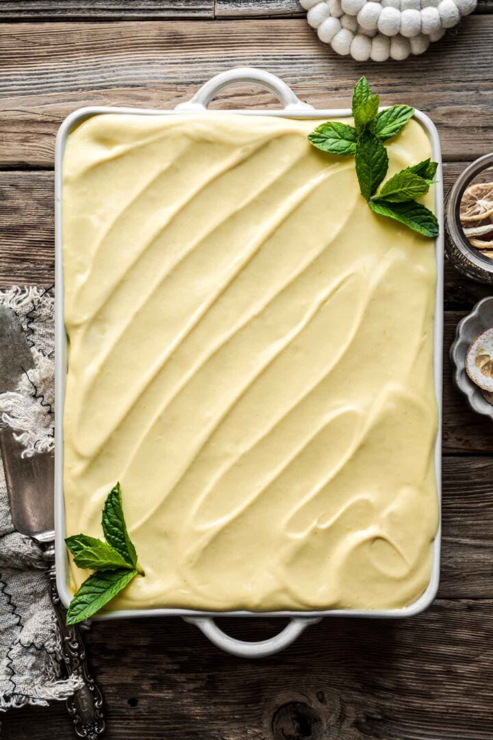 Lemon Tiramisu - Curly Girl Kitchen