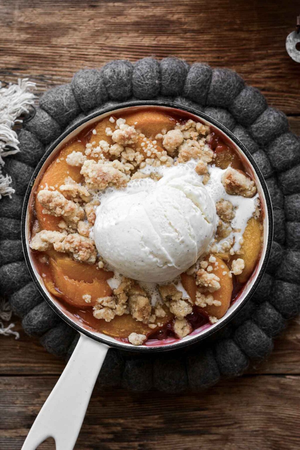 Mini Peach Crisp - Curly Girl Kitchen