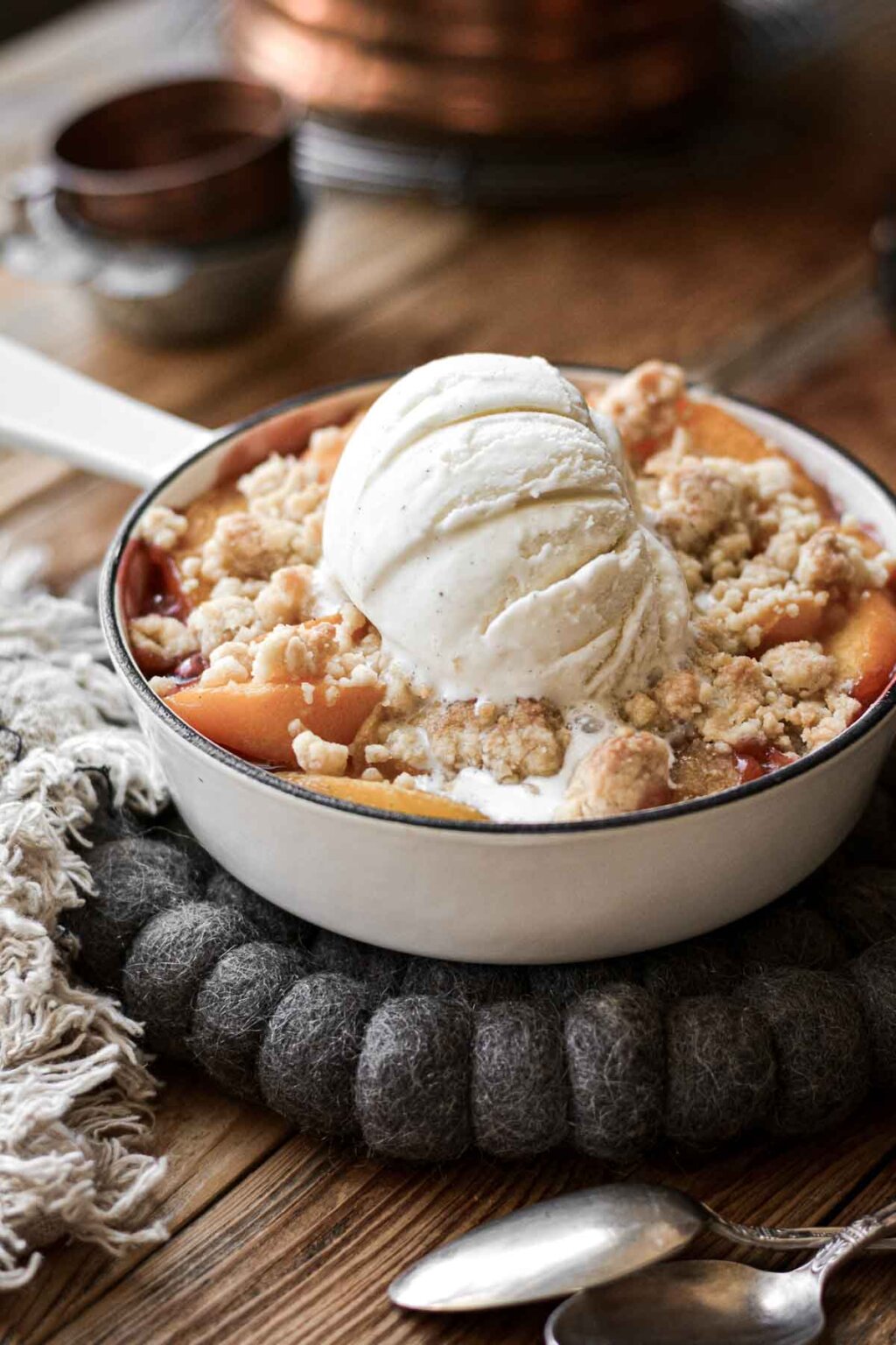 Mini Peach Crisp - Curly Girl Kitchen