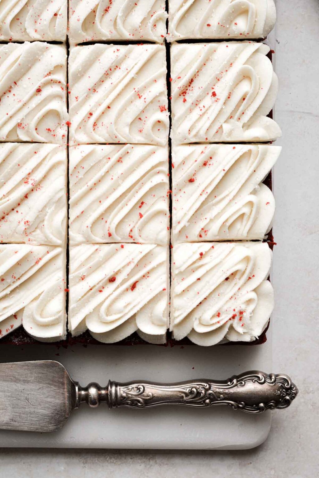 High Altitude Red Velvet Bars - Curly Girl Kitchen
