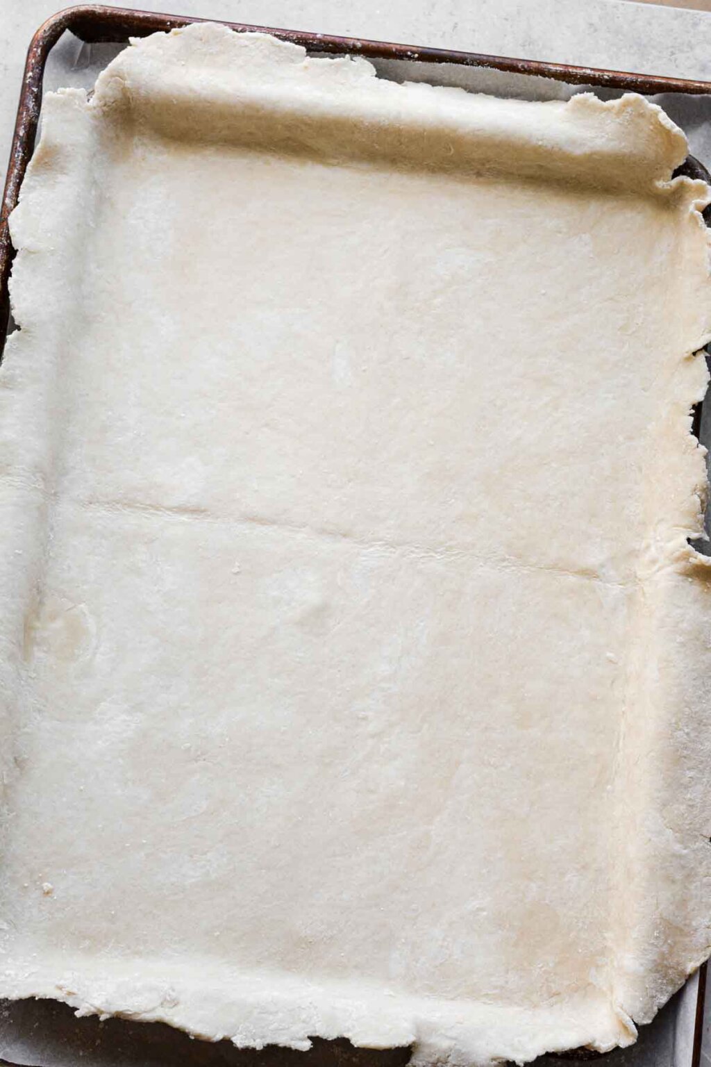 Apple Slab Pie - Curly Girl Kitchen