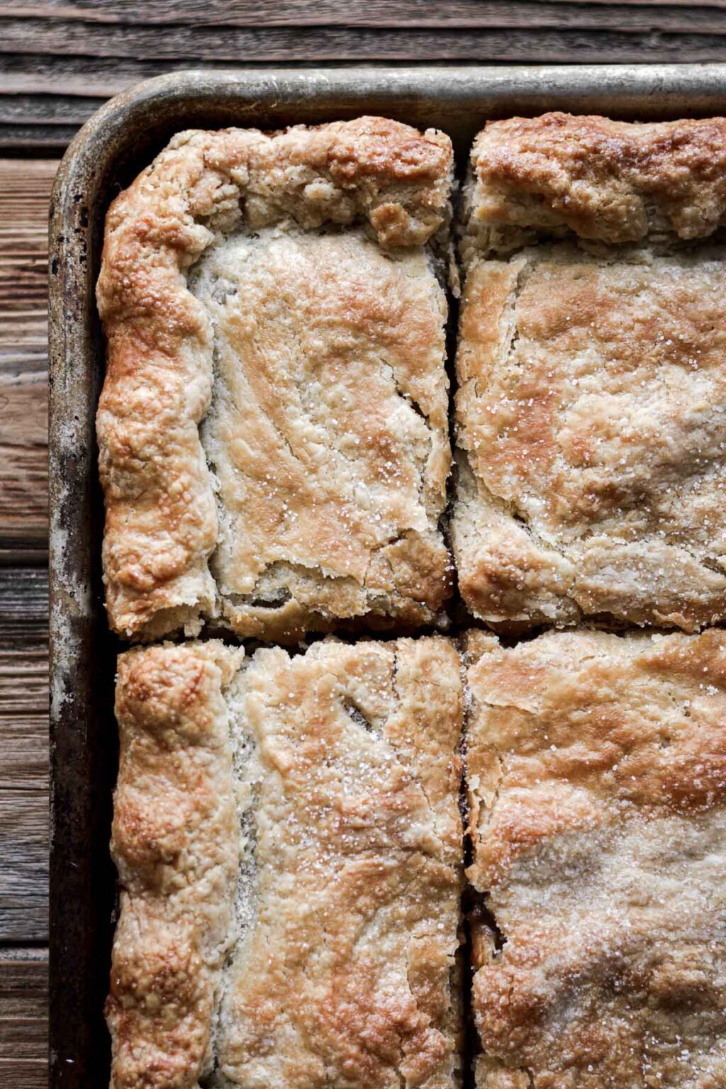 High Altitude Salted Honey Custard Pie - Curly Girl Kitchen