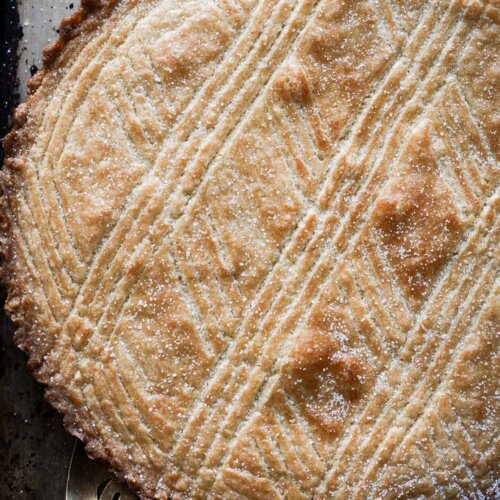 High Altitude Dutch Butter Cake (Boterkoek) - Curly Girl Kitchen