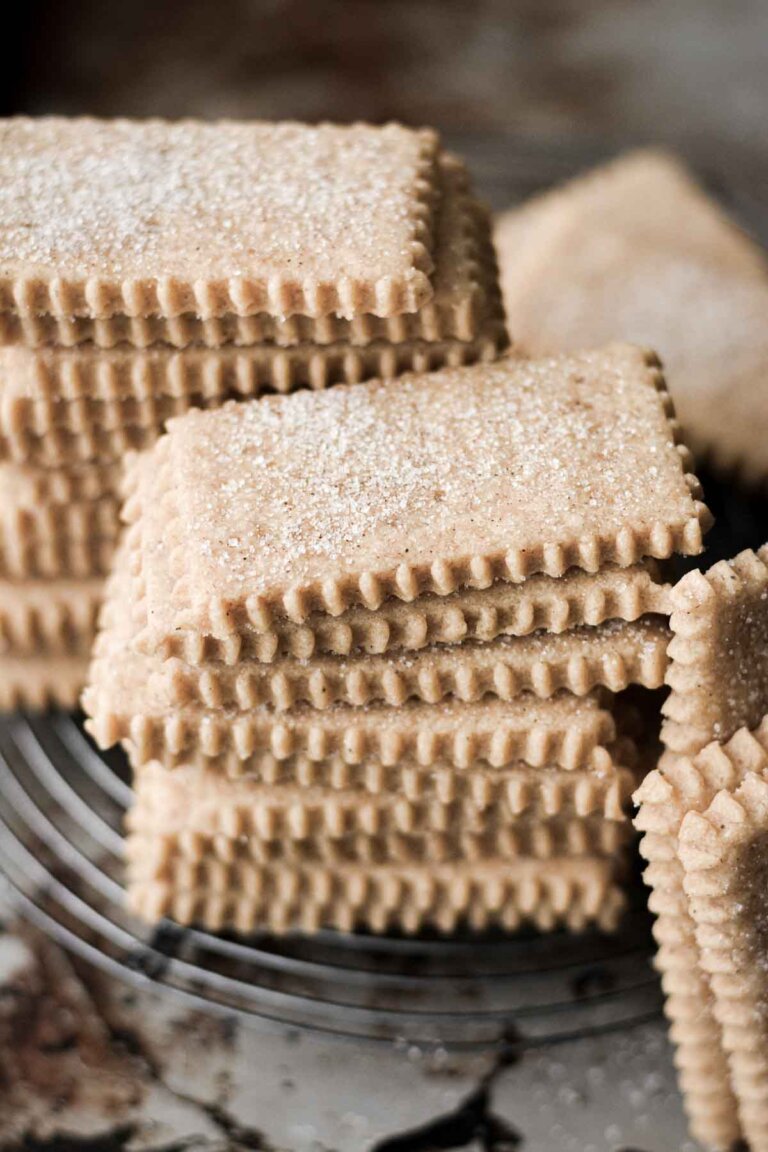 Brown Sugar Shortbread Cookies - Curly Girl Kitchen