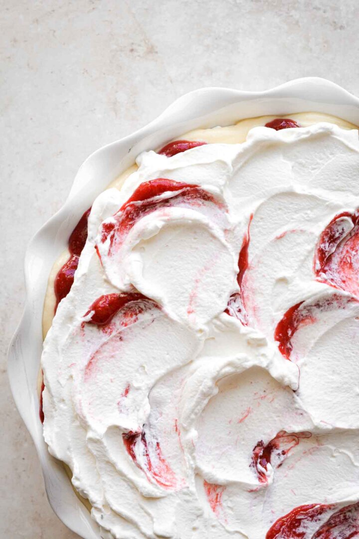 Layered Strawberry Pudding - Curly Girl Kitchen
